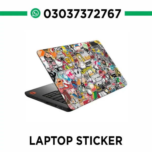 Laptop Sticker Printing Blue Area Islamabad | Laptop Skin Cover